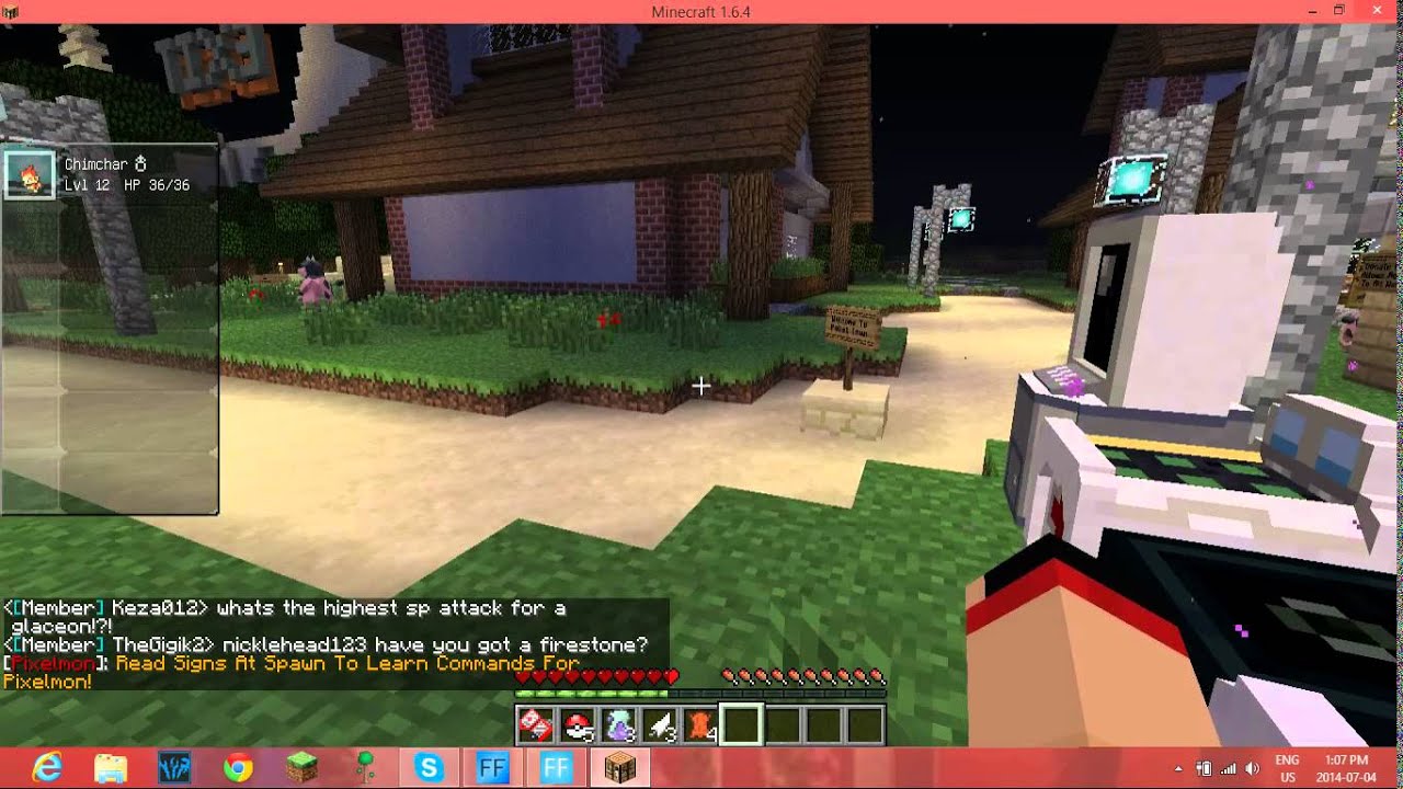 Pixelmon Kanto Roleplay Part 1 - YouTube