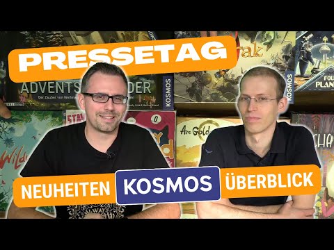 #SPIEL2025 - Kosmos | Lars beim Pressetag | Wildwuchs, Am goldenen Fluss, Schattenwald, Tag Team