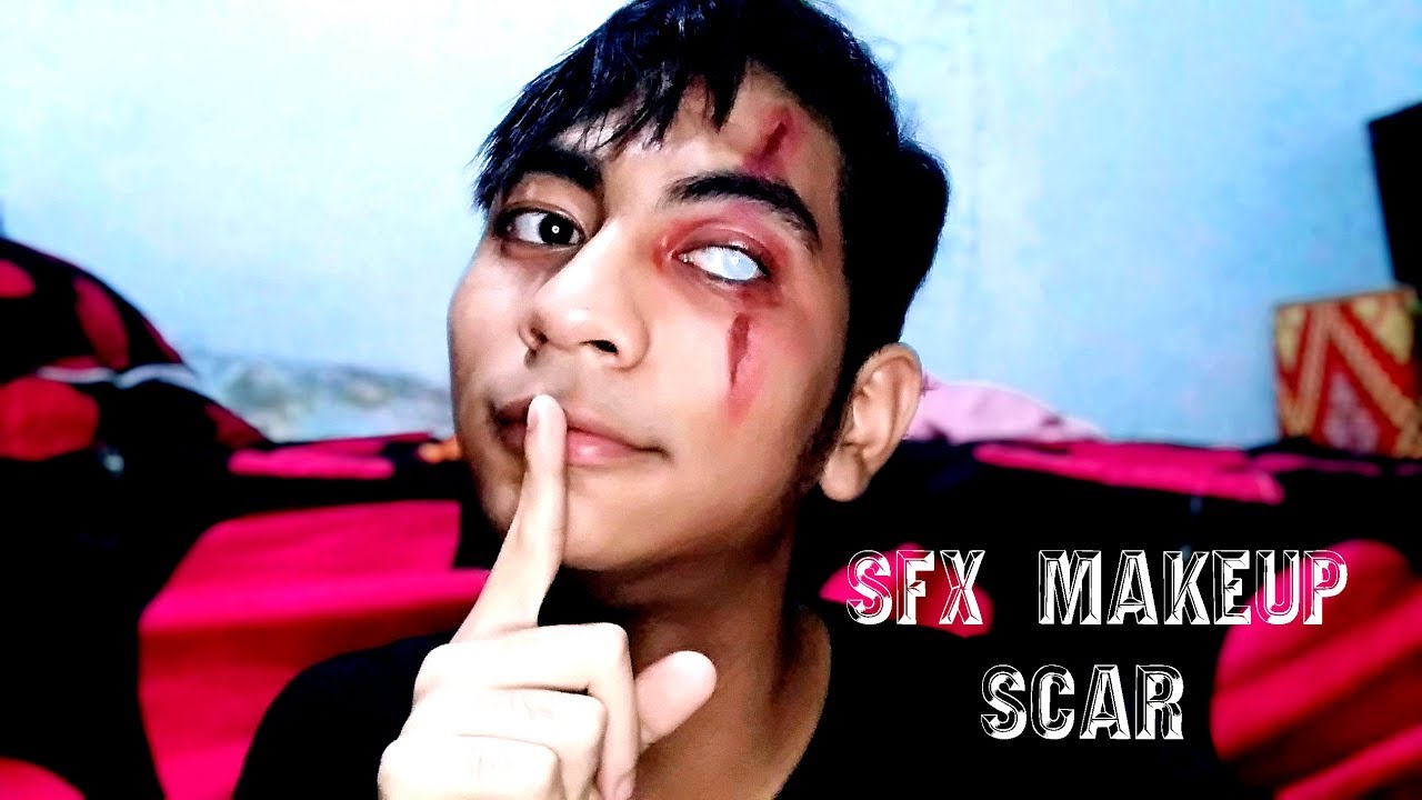 [SFX makeup] Scar wound ll ipandeaf art - YouTube