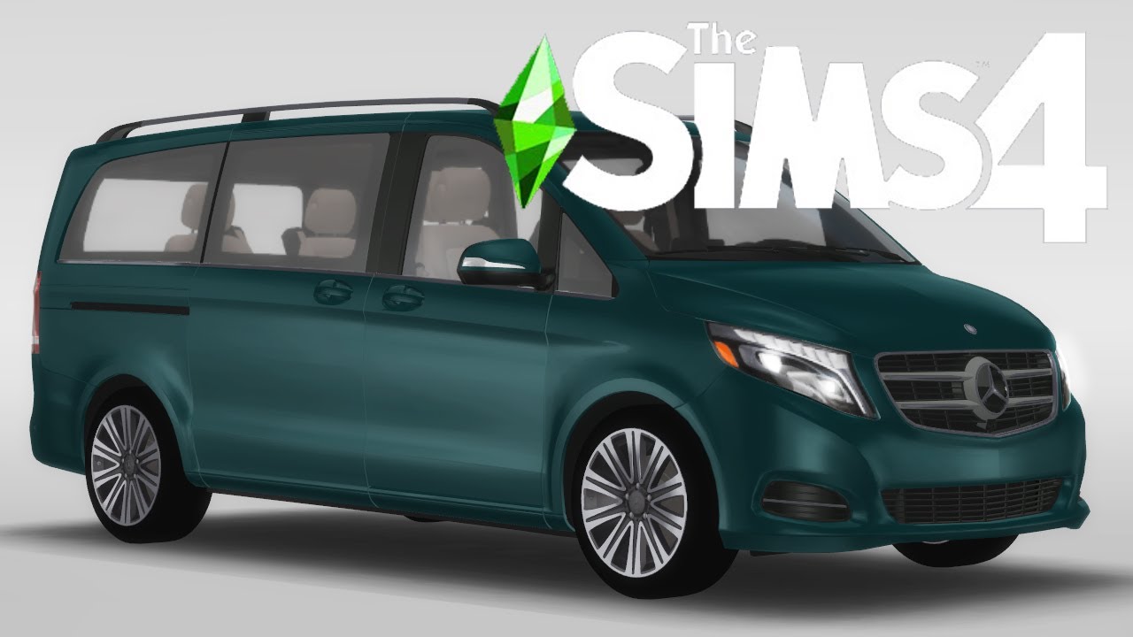 2021 Mercedes-Benz V-Class - The Sims 4 Realistic cars by Breeze Motors ...