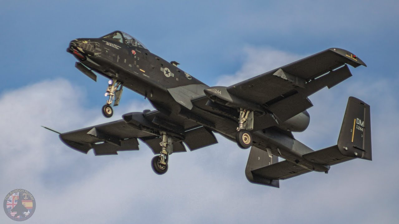 A10 THUNDERBOLT ll DEMONSTRATION TEAM AT THE HAMMOND AIRSHOW 2023 - YouTube