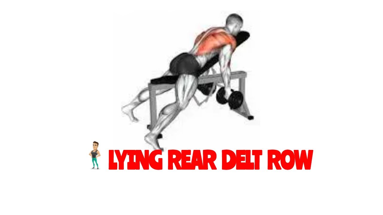 LYING REAR DELT ROW - YouTube