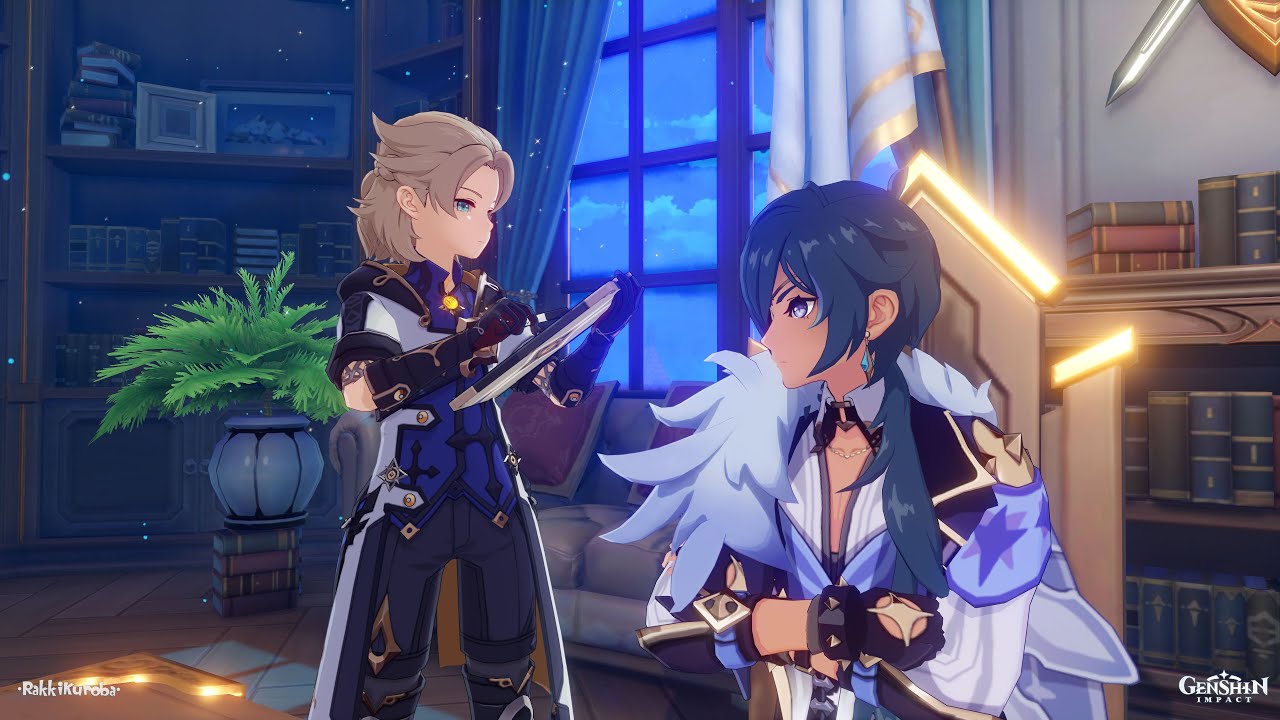 Character Switch : Kaeya Sus x Albedo | Genshin Impact - YouTube