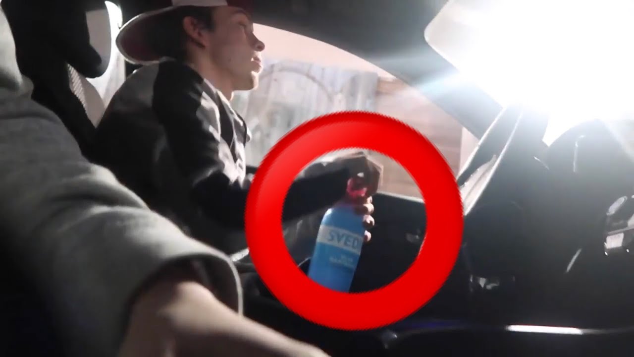 DRINKING ALCOHOL IN DRIVE THRU *PRANK* (Gone Crazy) - YouTube