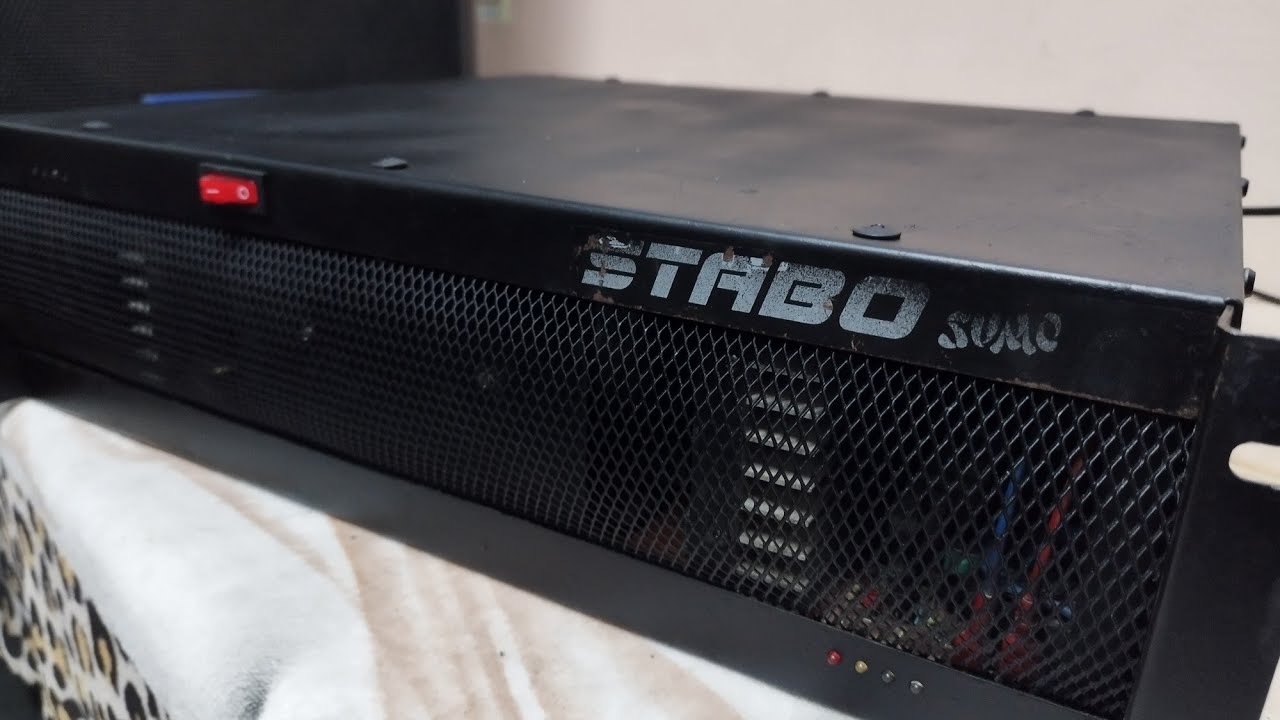 STABO XX-2500 Restauraţie, testare putere - YouTube