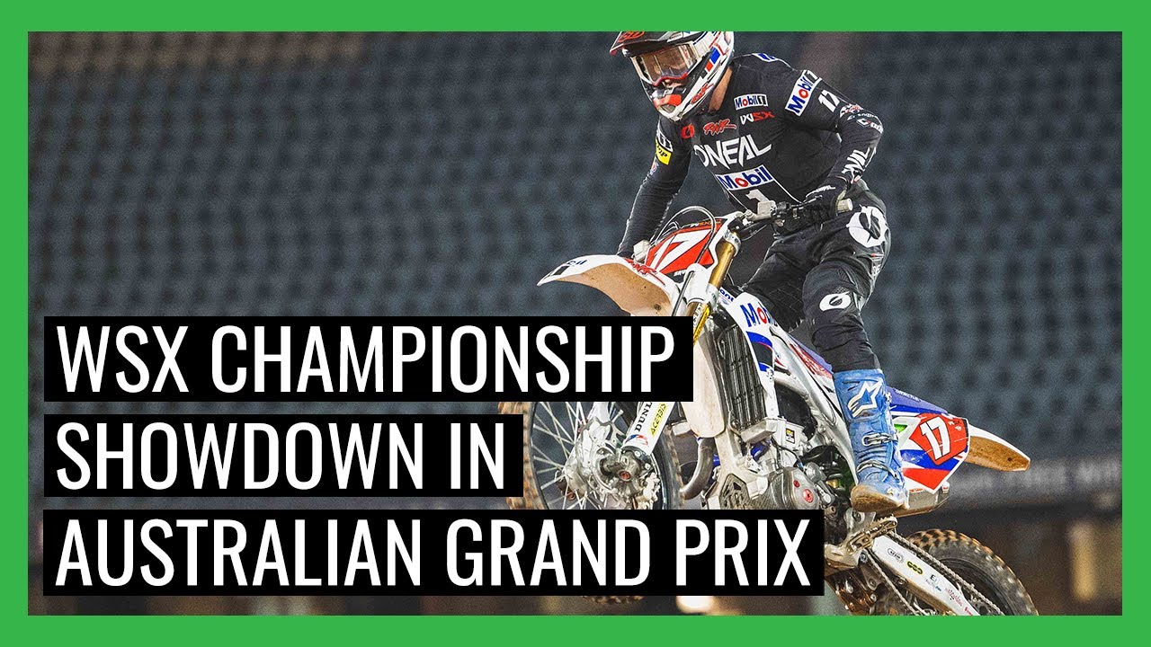 Bikes on track in Melbourne ahead of WSX title-decider - YouTube