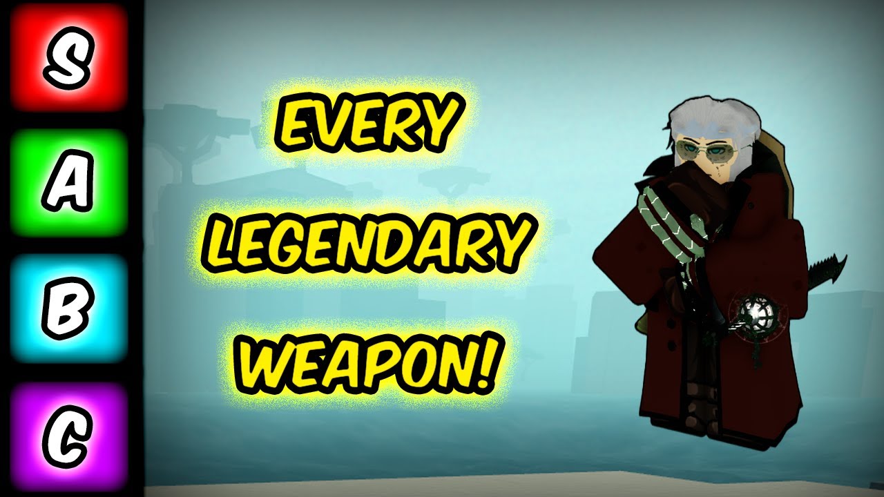 Ranking EVERY LEGENDARY WEAPON in Deepwoken! - YouTube