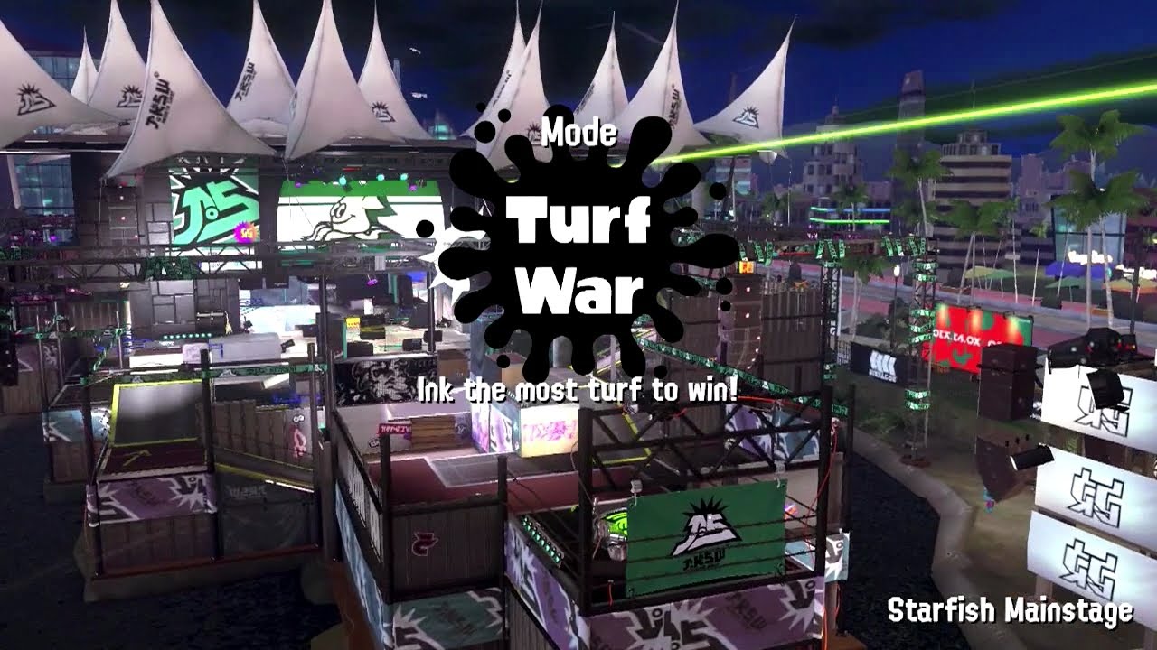 Splatoon 2 - 1st Splatfest: Inkblot Art Academy & Starfish Mainstage ...