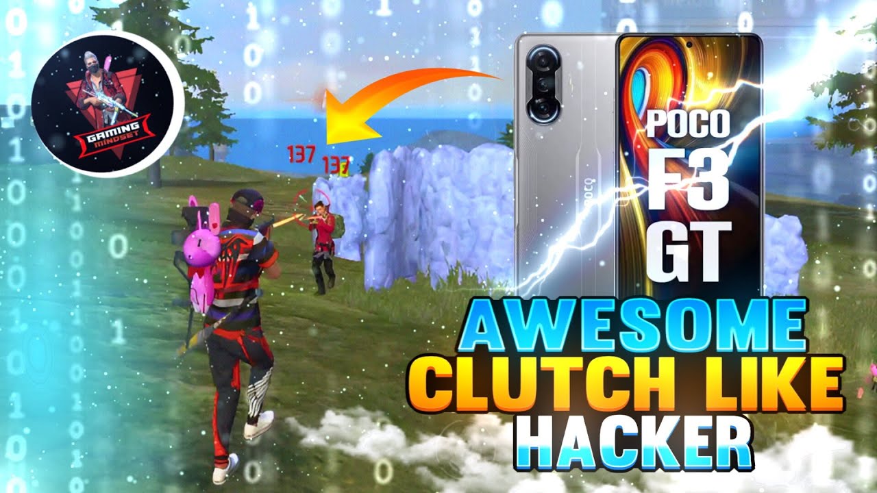 SOLO VS SQUAD FREE FIRE WITH POCO F3 GT || POCO F3 GT FREE FIRE TEST ...