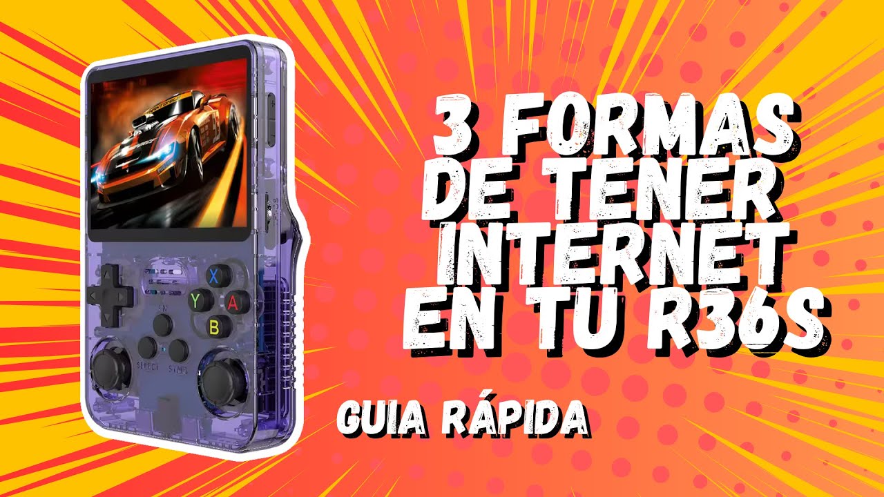 3 formas de tener Internet en tu R36S - YouTube