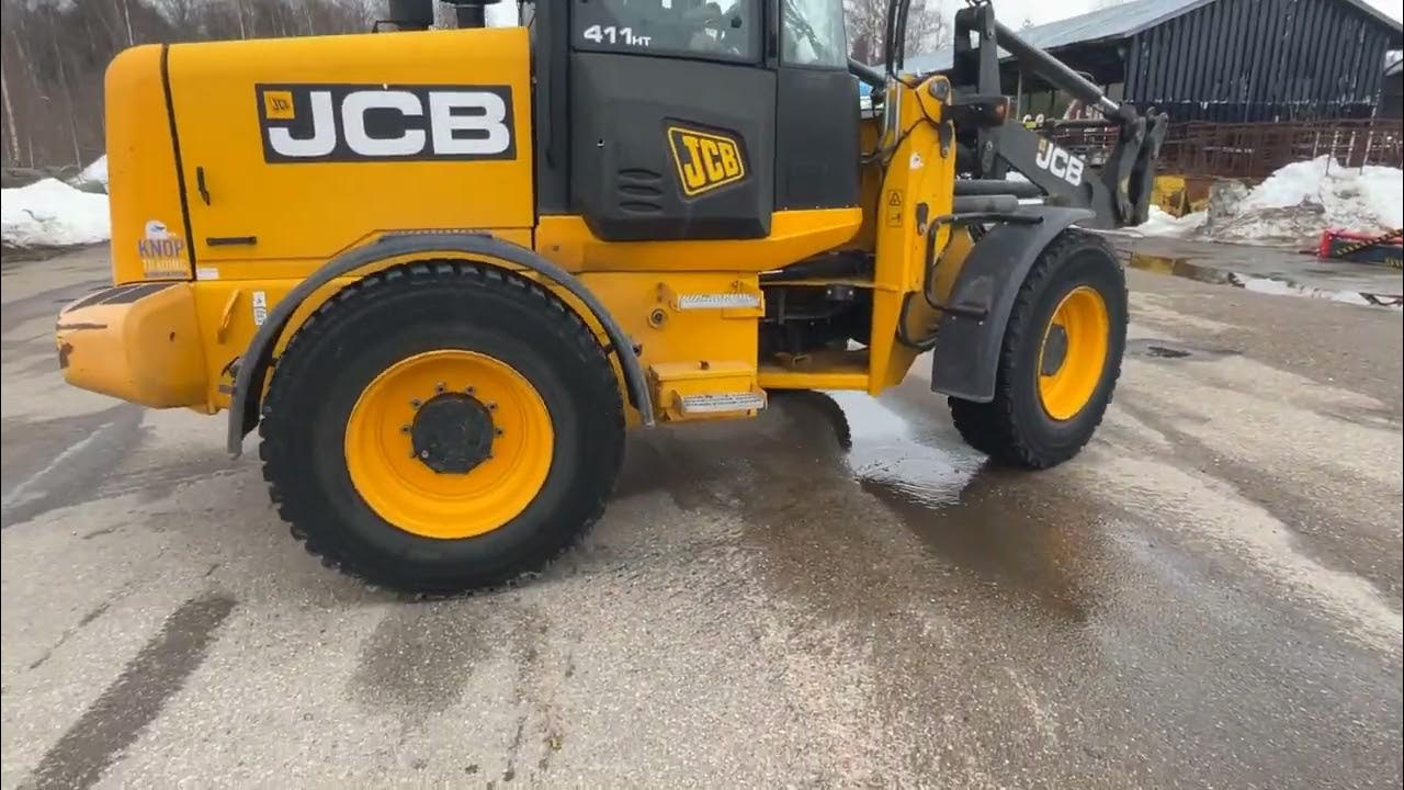 JCB 411HT - YouTube