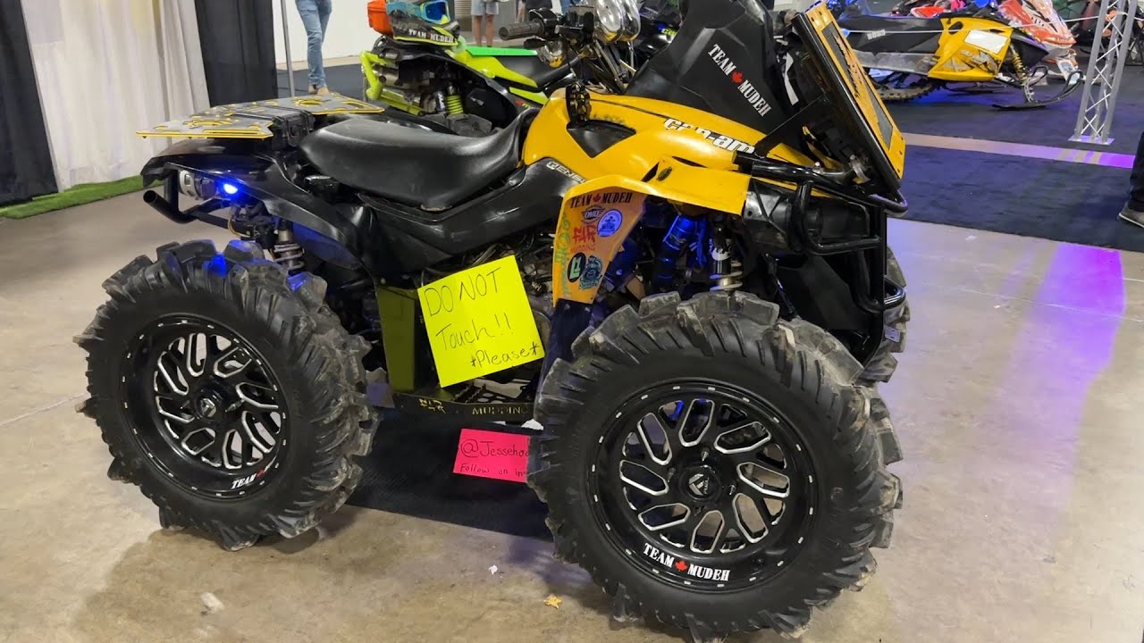 Custom ATV by Tea Madeh ! Can Am Renegade - YouTube
