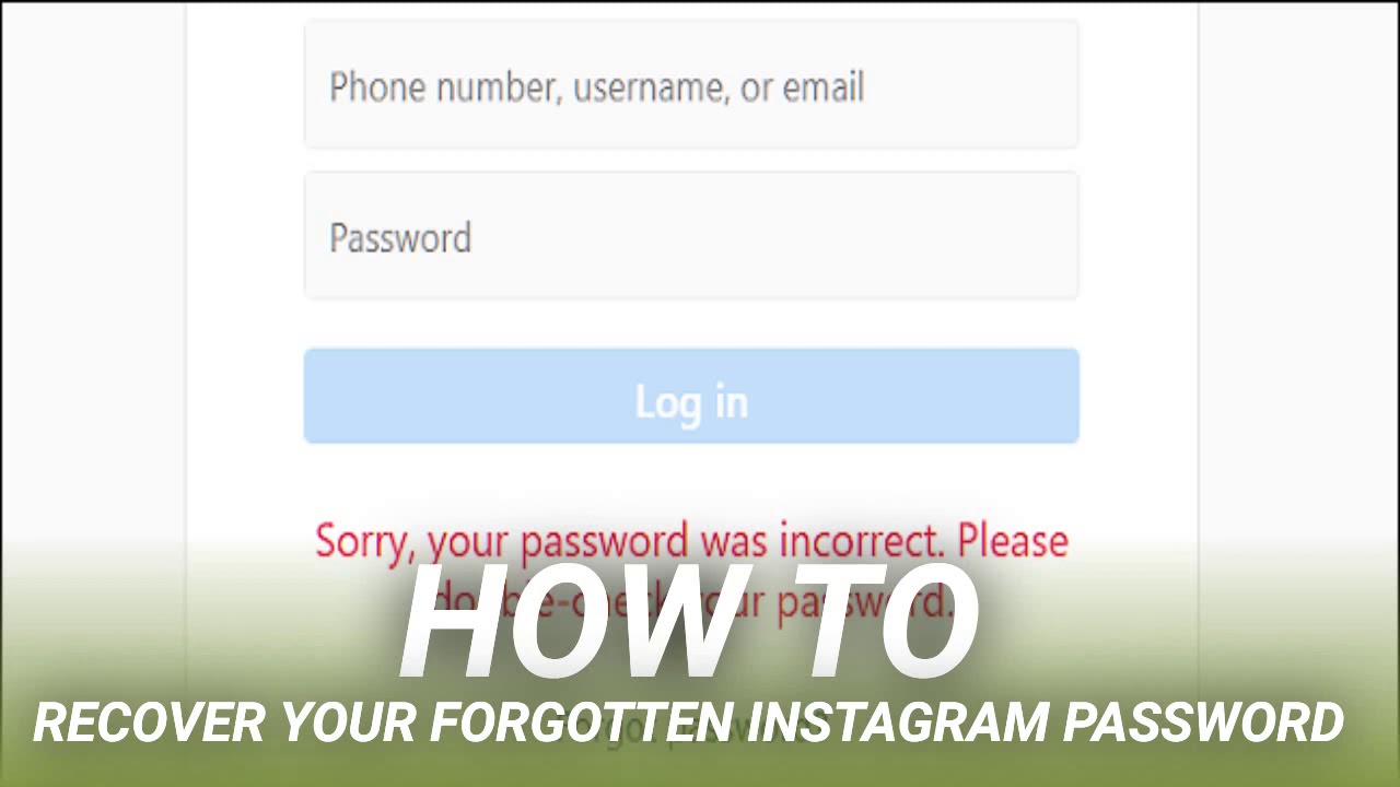 How To Recover Your Forgotten Instagram Password YouTube how-to-recover-your-forgotten-instagram-password-youtube