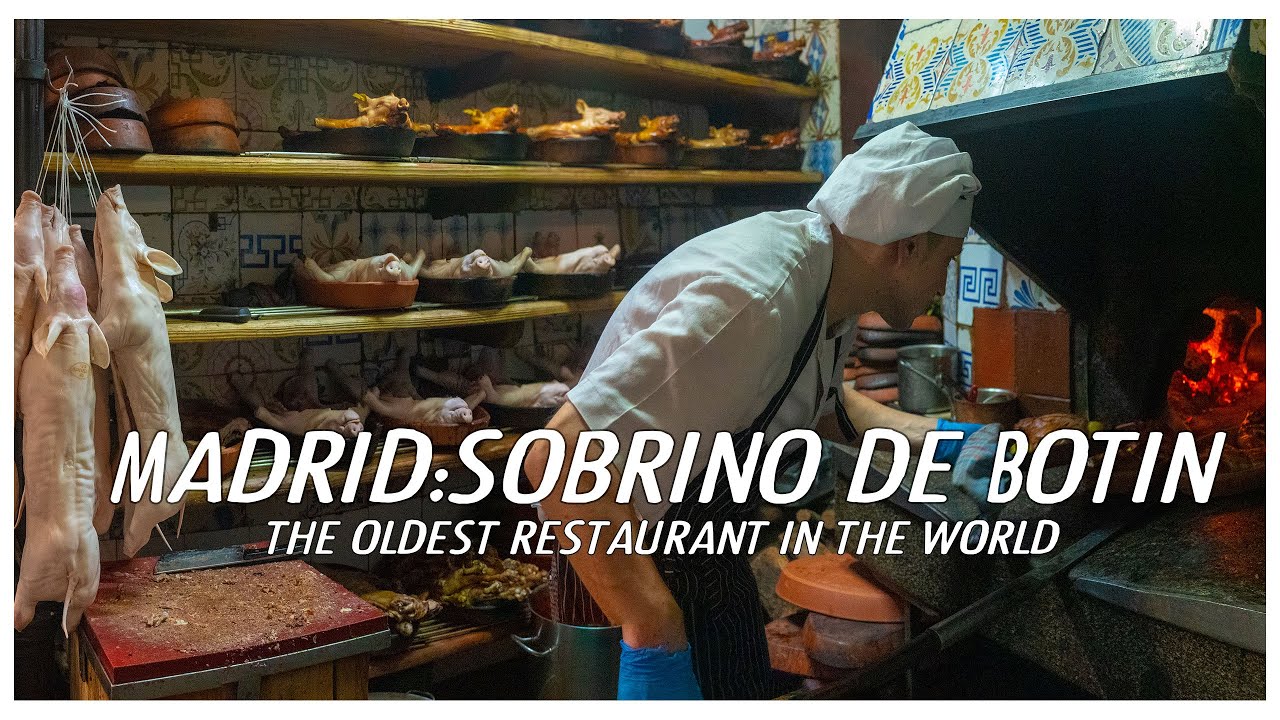 Eating at the oldest restaurant in the world. Madrid's 300 year old ...