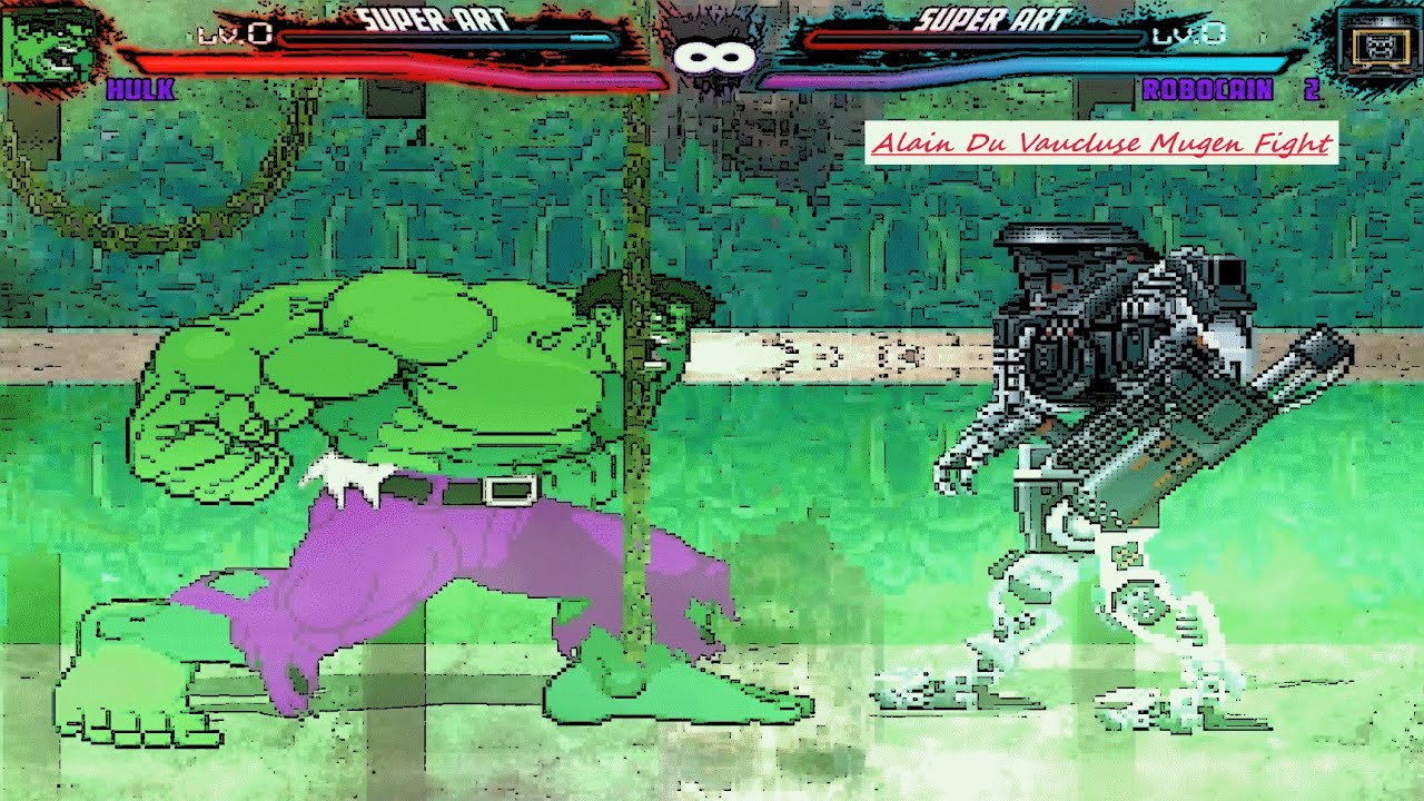 Mugen : Hulk Vs Robocain (Request) - YouTube