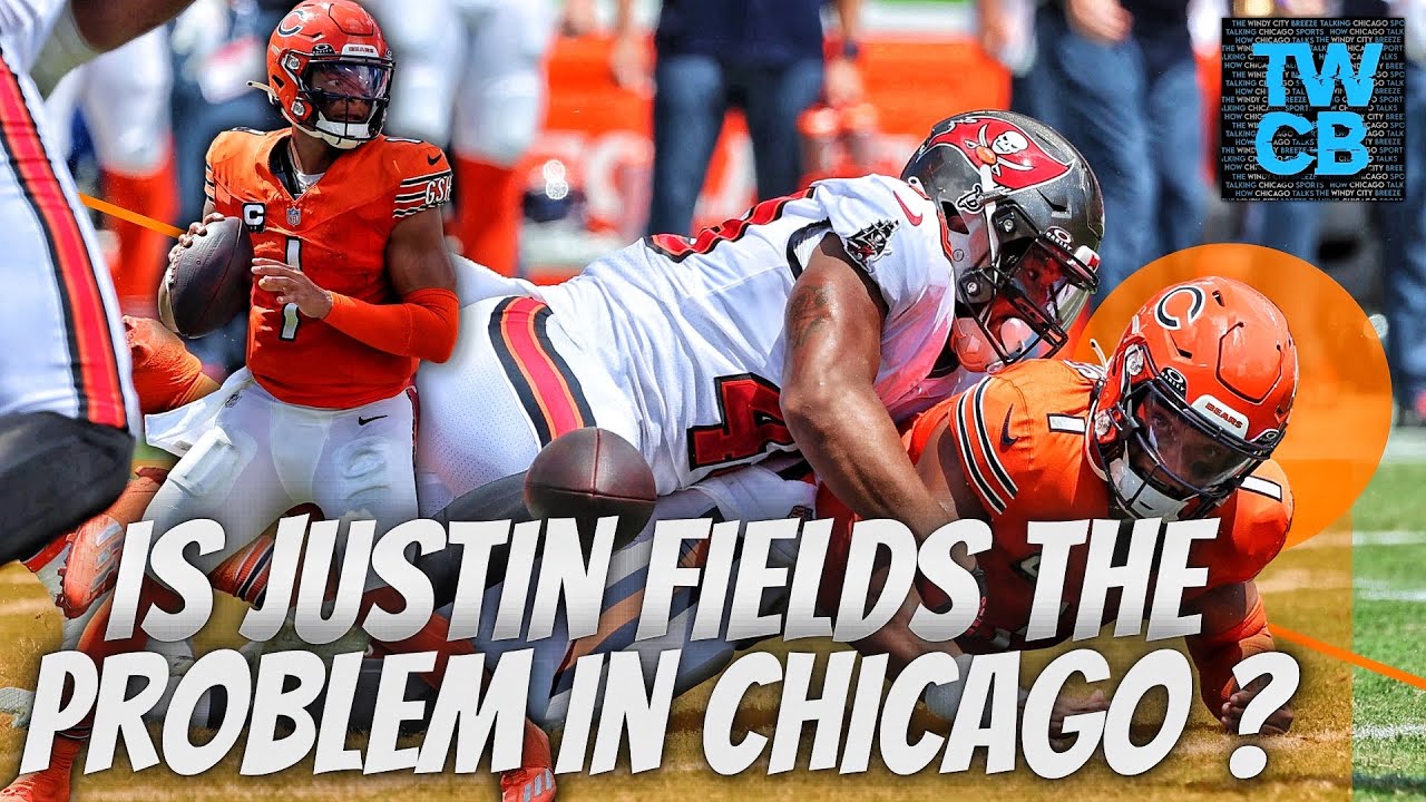 Is The Chicago Bears Biggest Problem Justin Fields Vision ? - YouTube