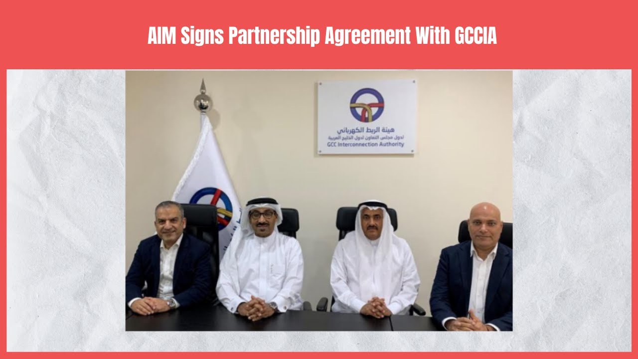 AIM Signs Partnership Agreement With GCCIA | Business News Update - YouTube