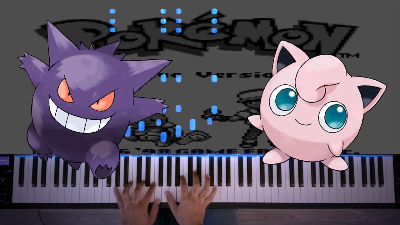 Pokemon Red and Blue Version - Title Screen - Piano Cover - YouTube