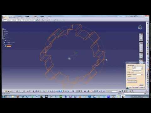 tuto abre cannelé Catia V5 R19 - YouTube