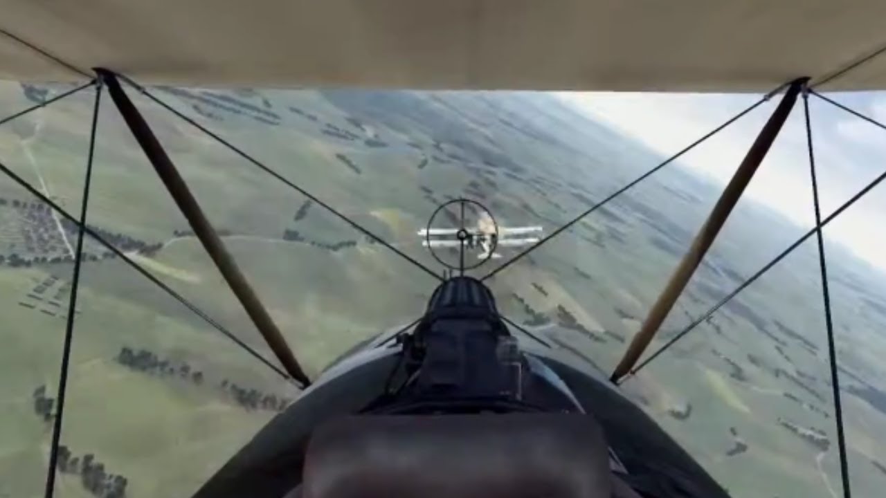 Rise of Flight: Gotha Takes a Direct Hit from Flak - YouTube