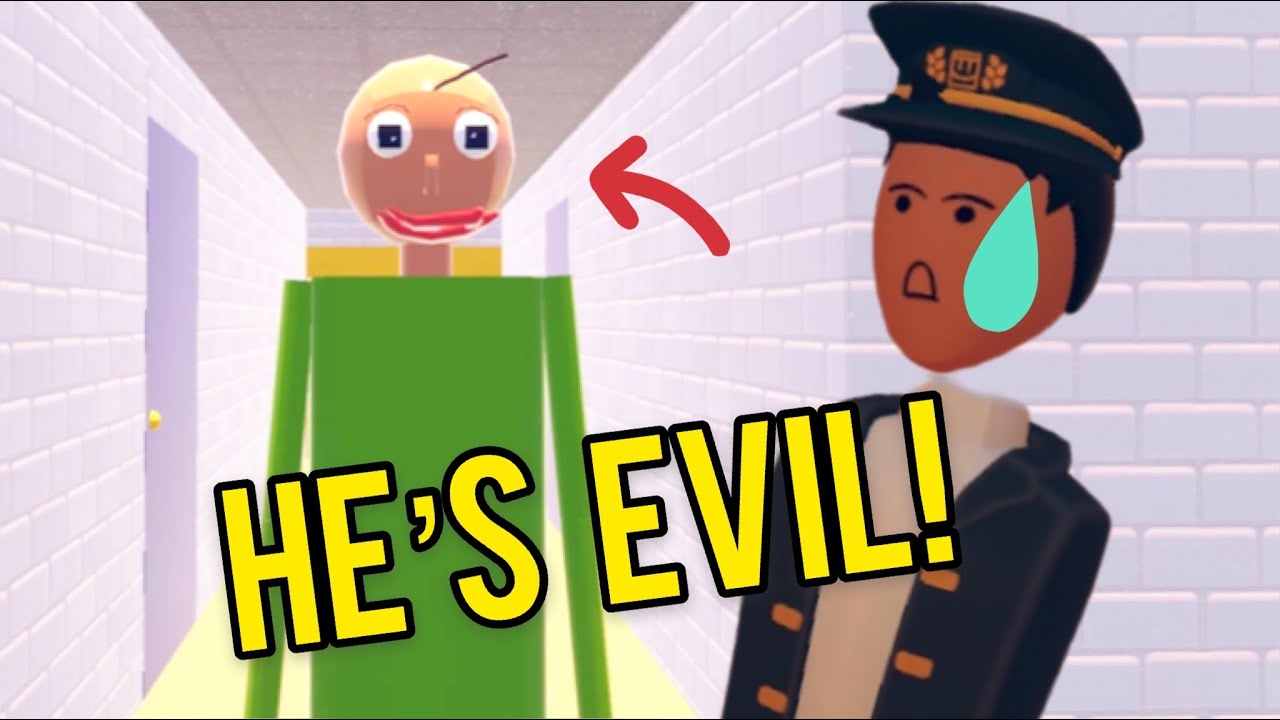 Rec Room Baldi’s Basic’s: HE KEEPS SNEAKING UP ON ME! - YouTube