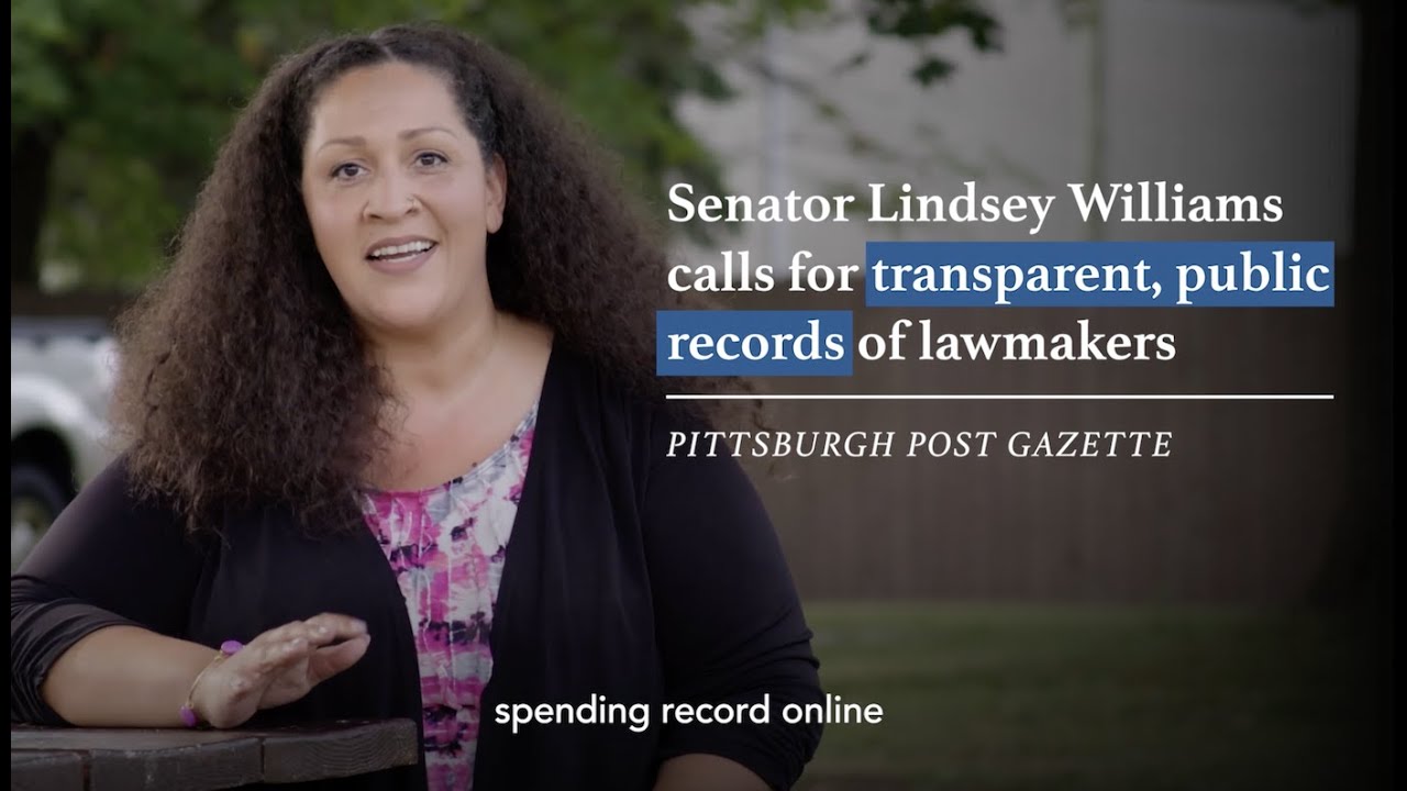 Transparency – Lindsey Williams for Pennsylvania State Senate - YouTube
