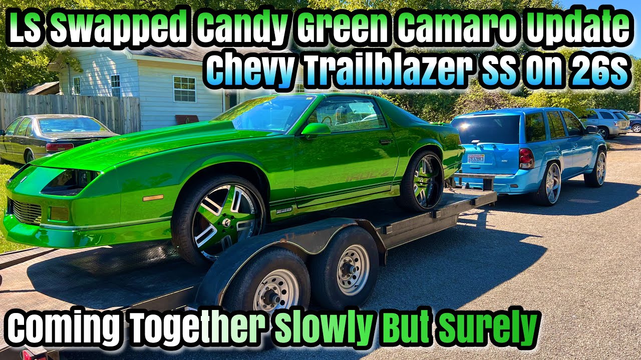 Candy Green LS Swapped 1988 Chevy Camaro IROC Z28 On Forgiato 22s ...