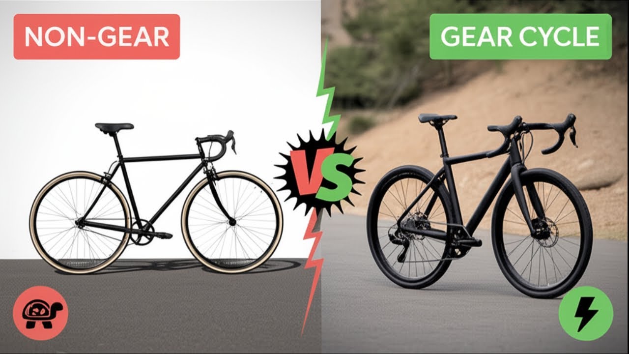 Non-Gear vs Gear Cycle | Advantages and Limitations | IronManSheik ...