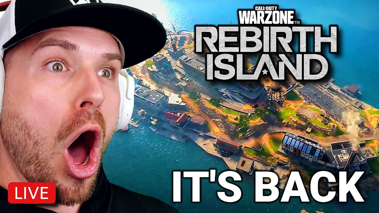 🔴LIVE - REBIRTH ISLAND is BACK!!! CALL OF DUTY WARZONE - YouTube