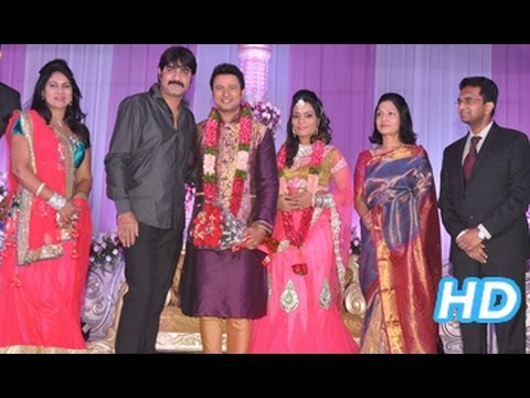 Celebs at Hero Raja Wedding Reception || Pics Collection - YouTube