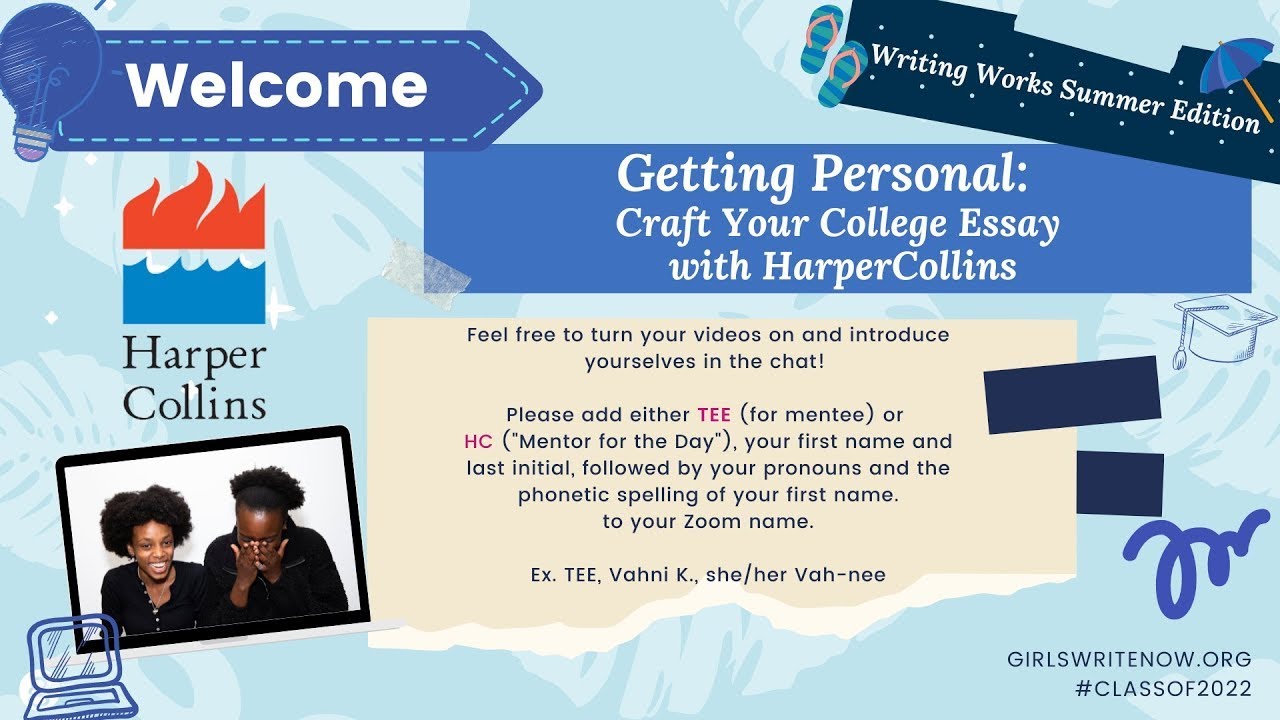Writing Works: Craft Your Personal Writing Statement Workshop with ...