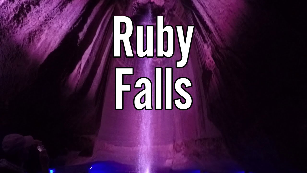 A trip into Ruby Falls - YouTube