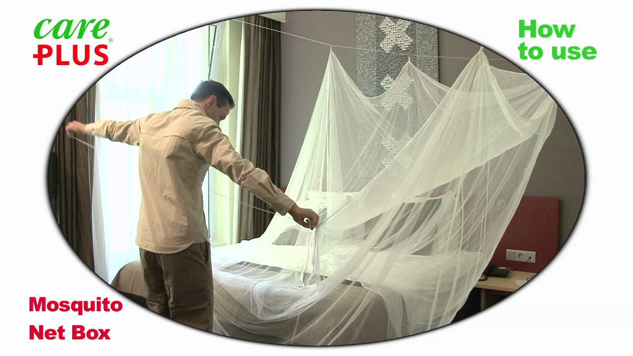 How to use a Care Plus Combi-Box Mosquito Net.mov - YouTube