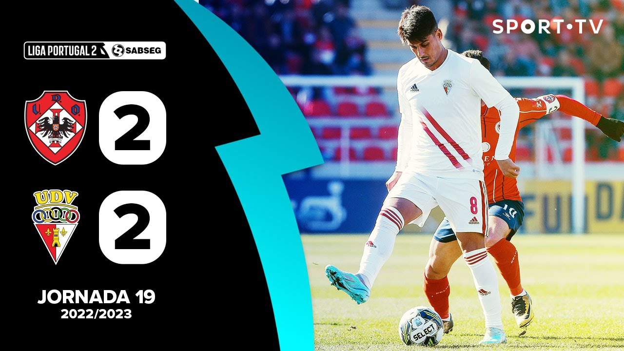Resumo: UD Oliveirense 2-2 Vilafranquense - Liga Portugal SABSEG ...