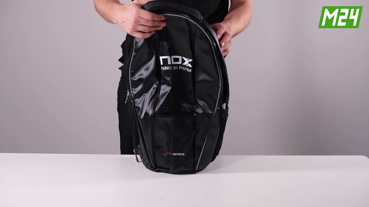 NOX BACKPACK PRO SERIES WPT BLACK - YouTube