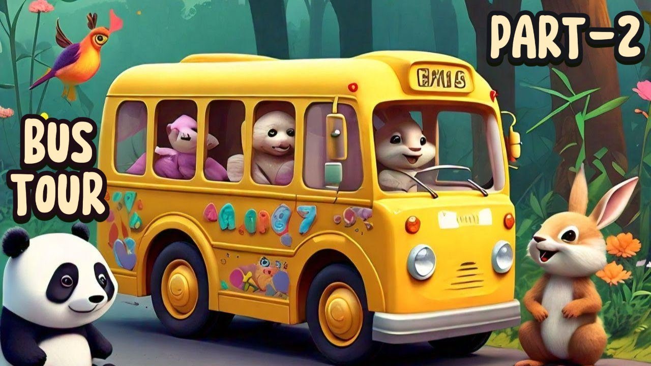 Panda Bus Tour | Part 2 | #yourkidsworld - YouTube