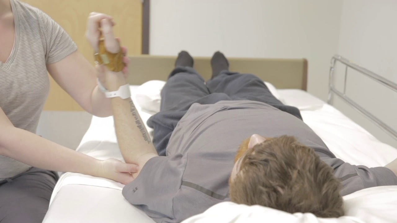 Home Exercise for Spinal Cord Injury: External & Internal Rotation ...