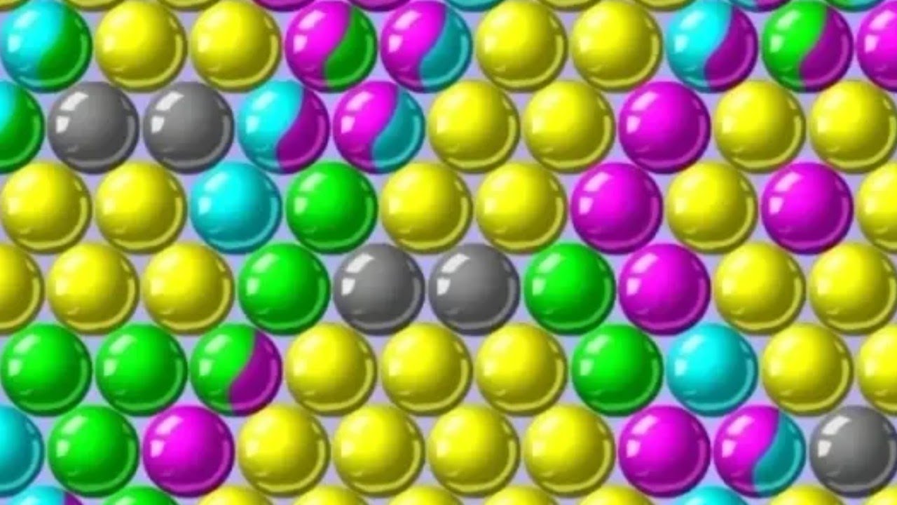 बबल शूटर गेम खेलने वाला | Bubble shooter game level 51-54. Android ...