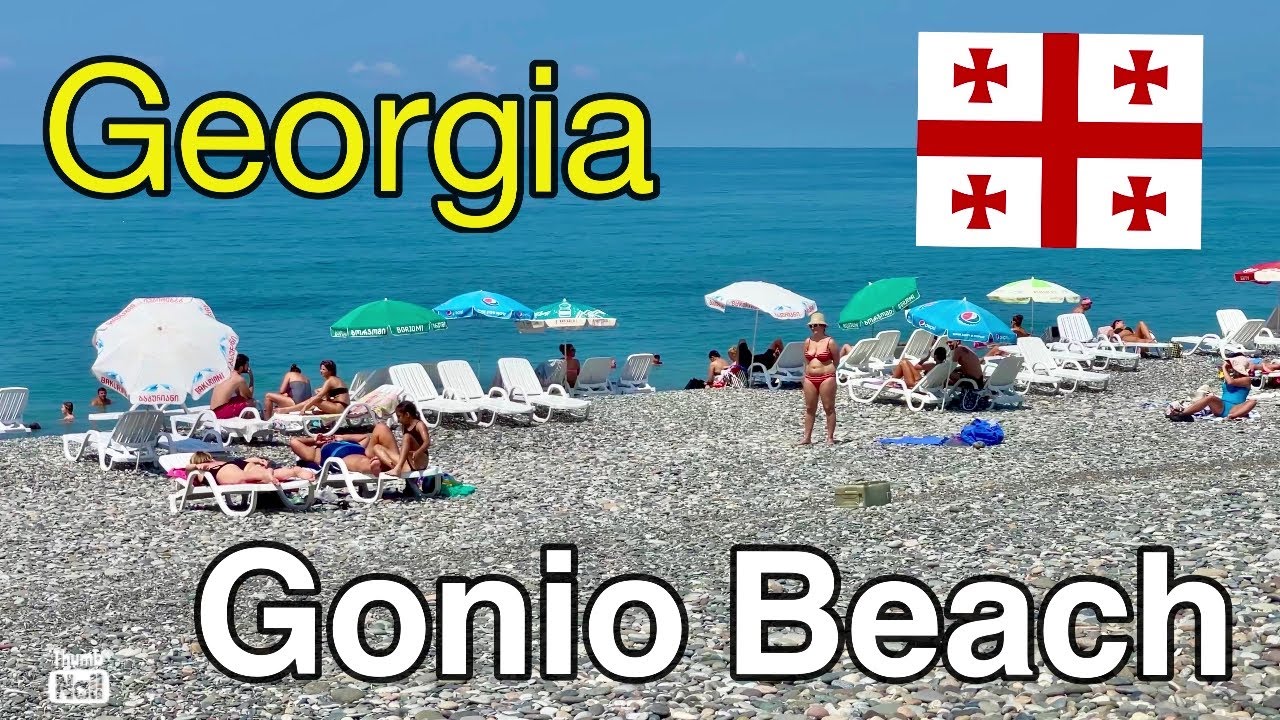 Gonio Beach 🏖️🇬🇪 Georgia, 4K Walking Tour - YouTube