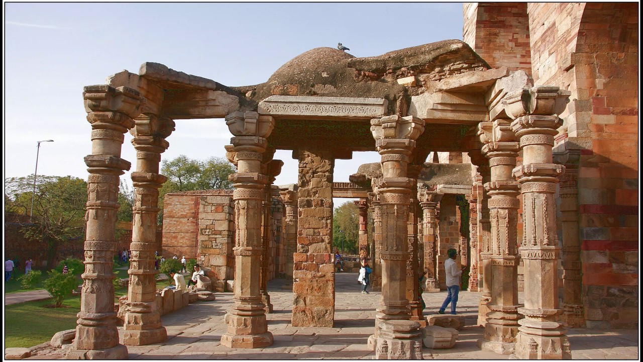 Indie - Nowe Delhi - Kutb Minar - 2017. w 4K - YouTube