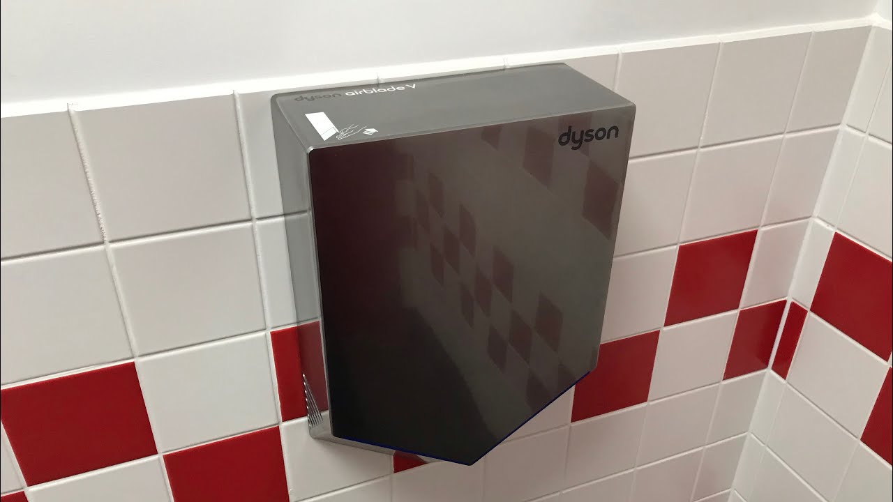 Dyson Airblade V AB08 at Five Guys Meadowhall Shopping Centre Sheffield ...