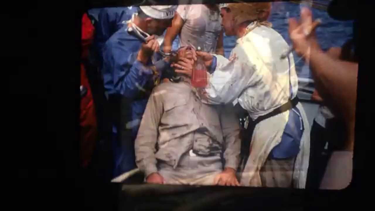 Operation Deep Freeze 1955 USS Arneb crossing the line - YouTube