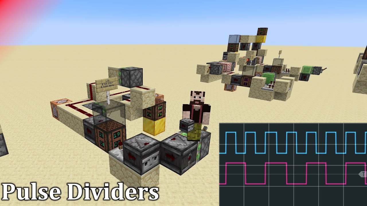 Pulse Dividers | Minecraft Java 1.17 - YouTube