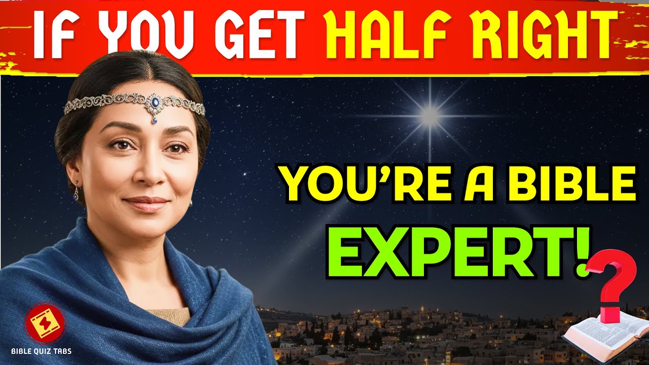 Can You Get Half Right? 15 Expert Bible Questions & Answers on the New ...