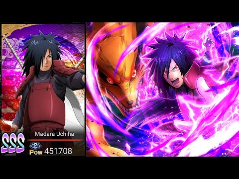 NxB NV: Madara Uchiha First EX Ultimate Jutsu Showcase Solo Attack ...