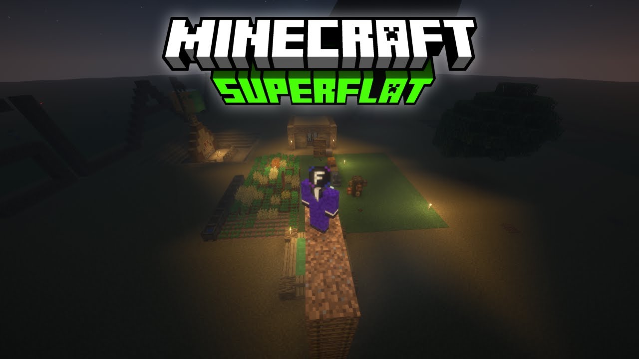 Cepamo Malo Minecraft Superflat Preživljvavanje - YouTube