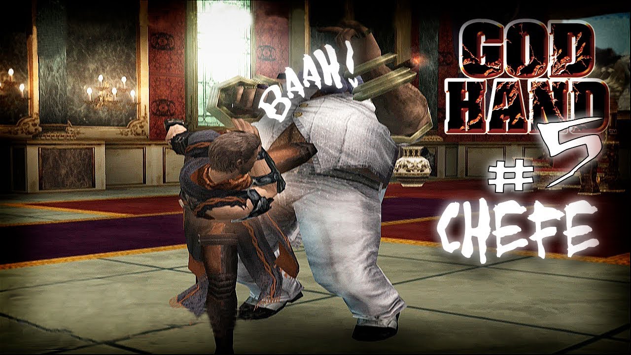 GOD HAND: #5 - ELVIS, O BOSS FUMANTE USANDO HACK! BATALHA CONTRA O ...