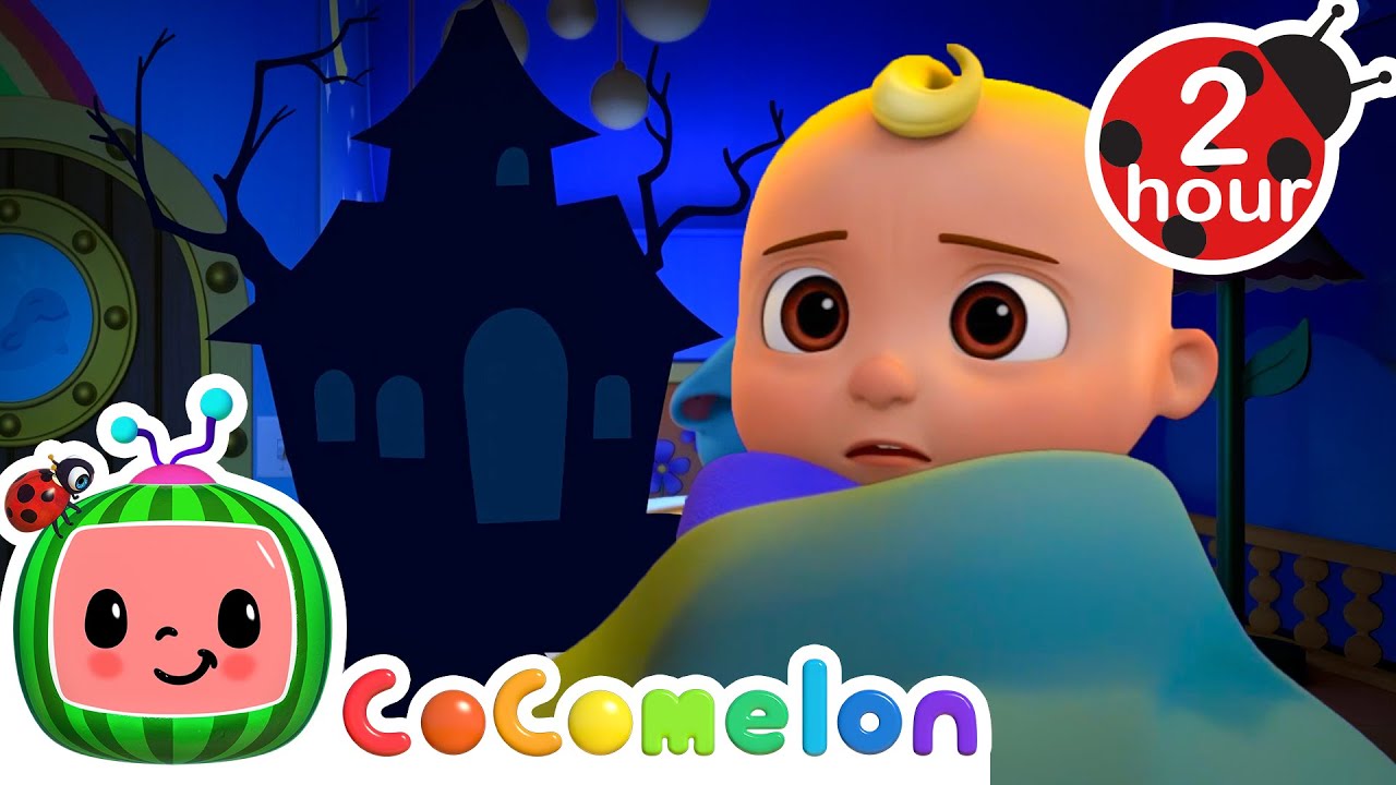 Scared of the Dark! JJ tries to Sleep! 😴 | NEW 😱 Cocomelon Animal Time ...