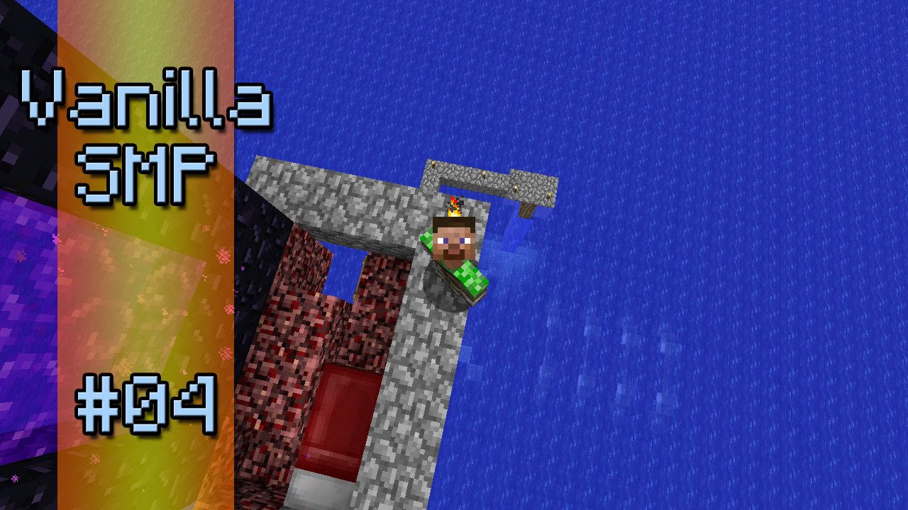 Minecraft - Vanilla SMP #04 - Water Temple with Aim and Momo (HD) - YouTube