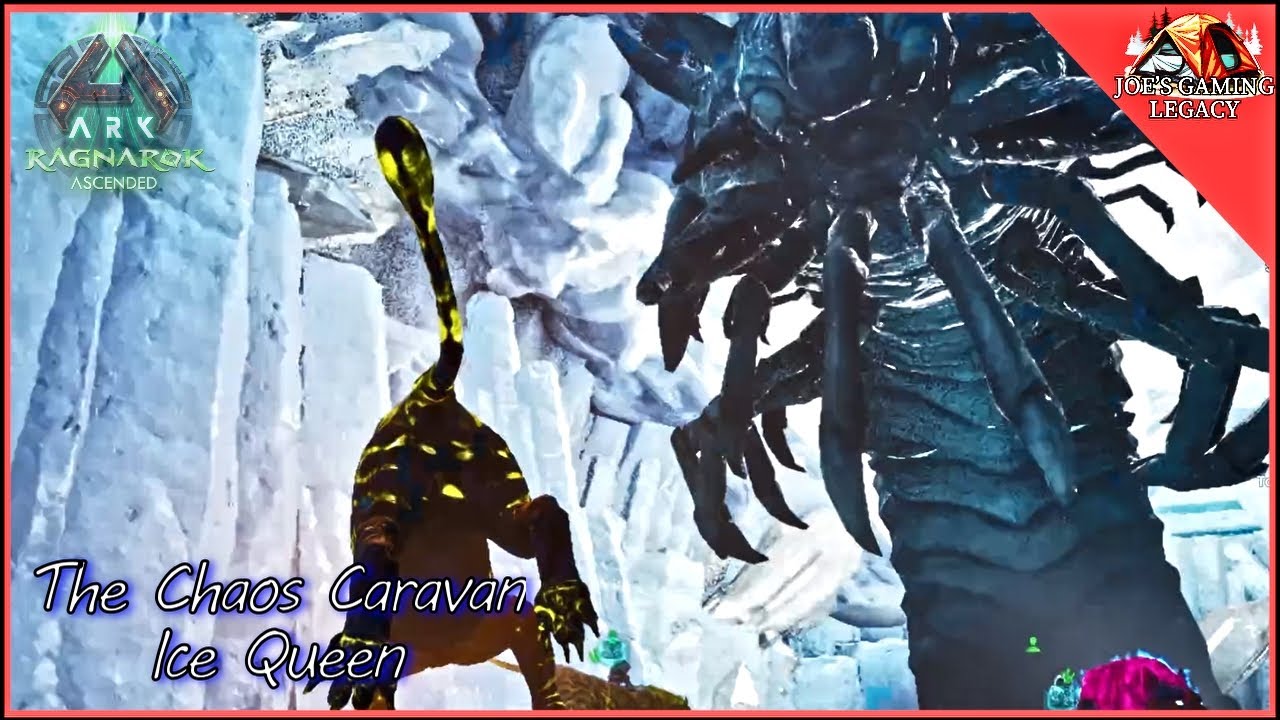 The Chaos Caravan | Ark Survival Ascended - Ragnarok | Ice Queen - YouTube